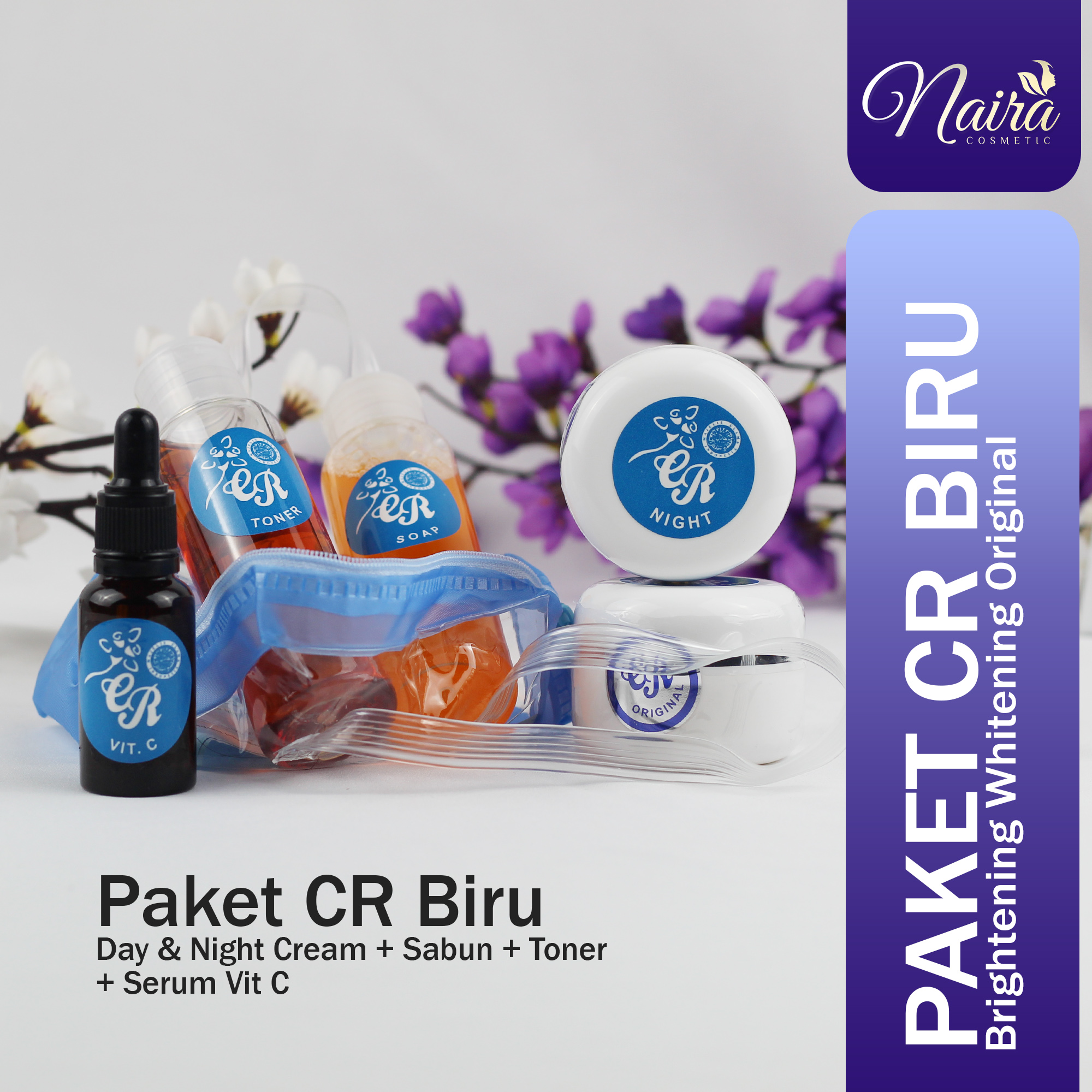 CR Biru Original Kemasan Baru Halal Bersertifikat | Lazada Indonesia