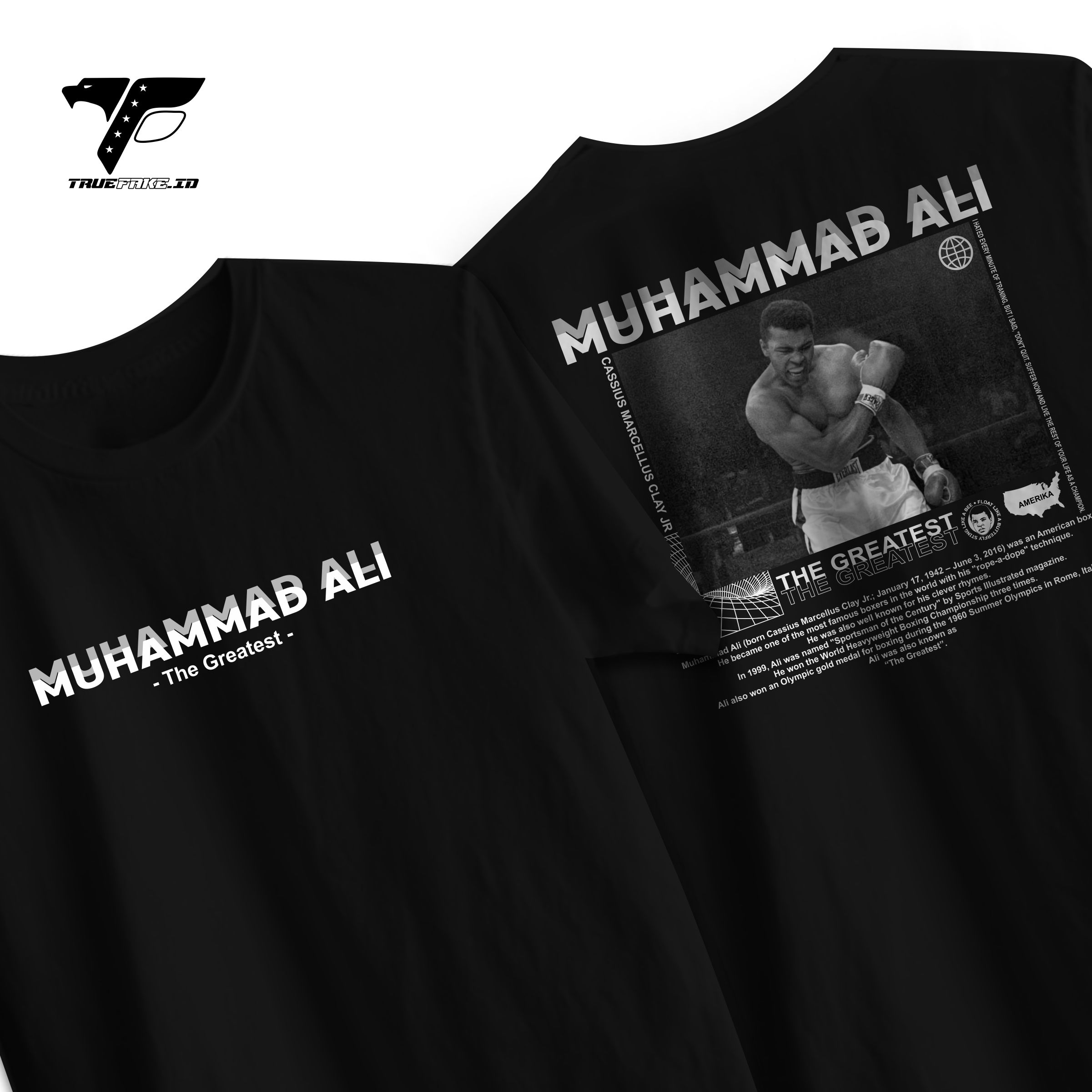 KAOS MUHAMMAD ALI STREETWEAR | Lazada Indonesia