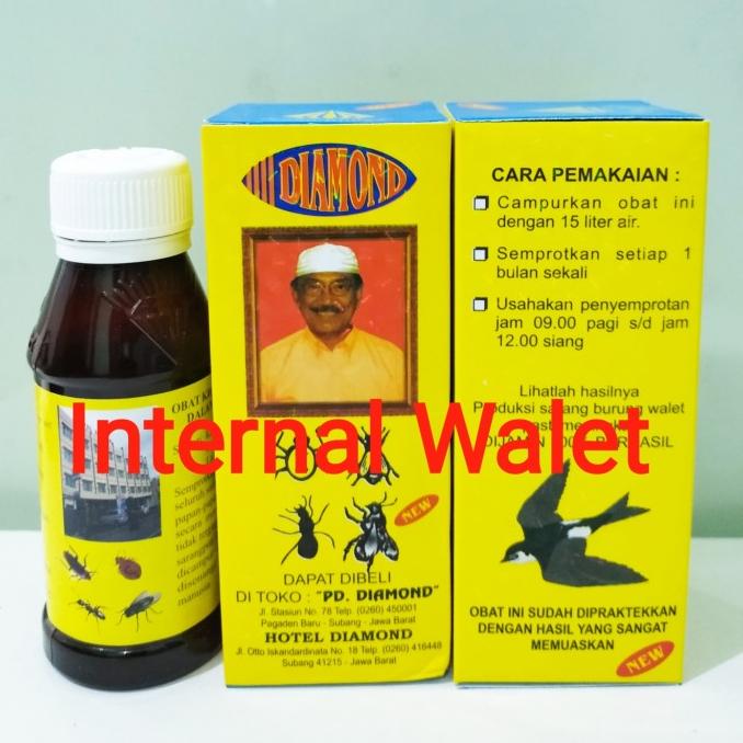 Diamond obat khusus pembasmi hama dalam gedung walet | Lazada Indonesia