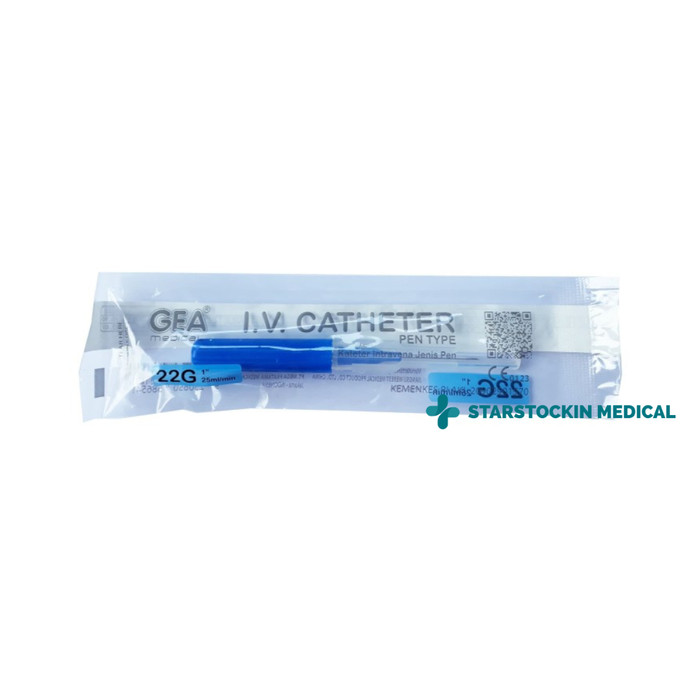 Intra Venous Catheter 22 G GEA IV Abbocath Jarum Infus Pcs | Lazada ...