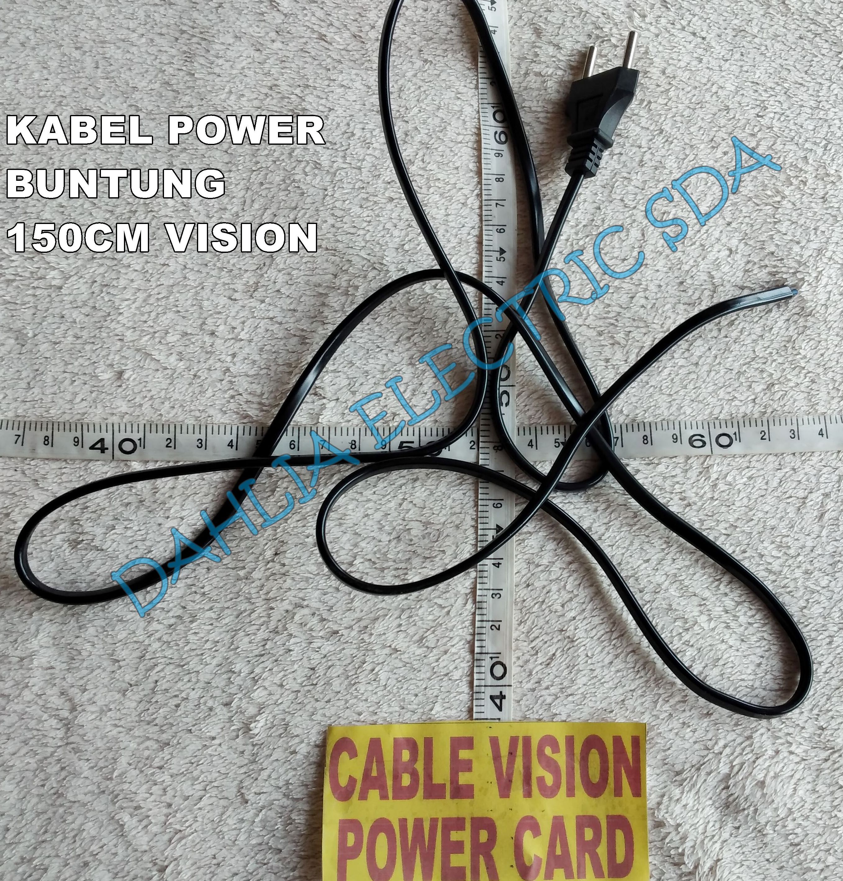 KABEL POWER GEPENG BUNTUNG 150 CM | Lazada Indonesia