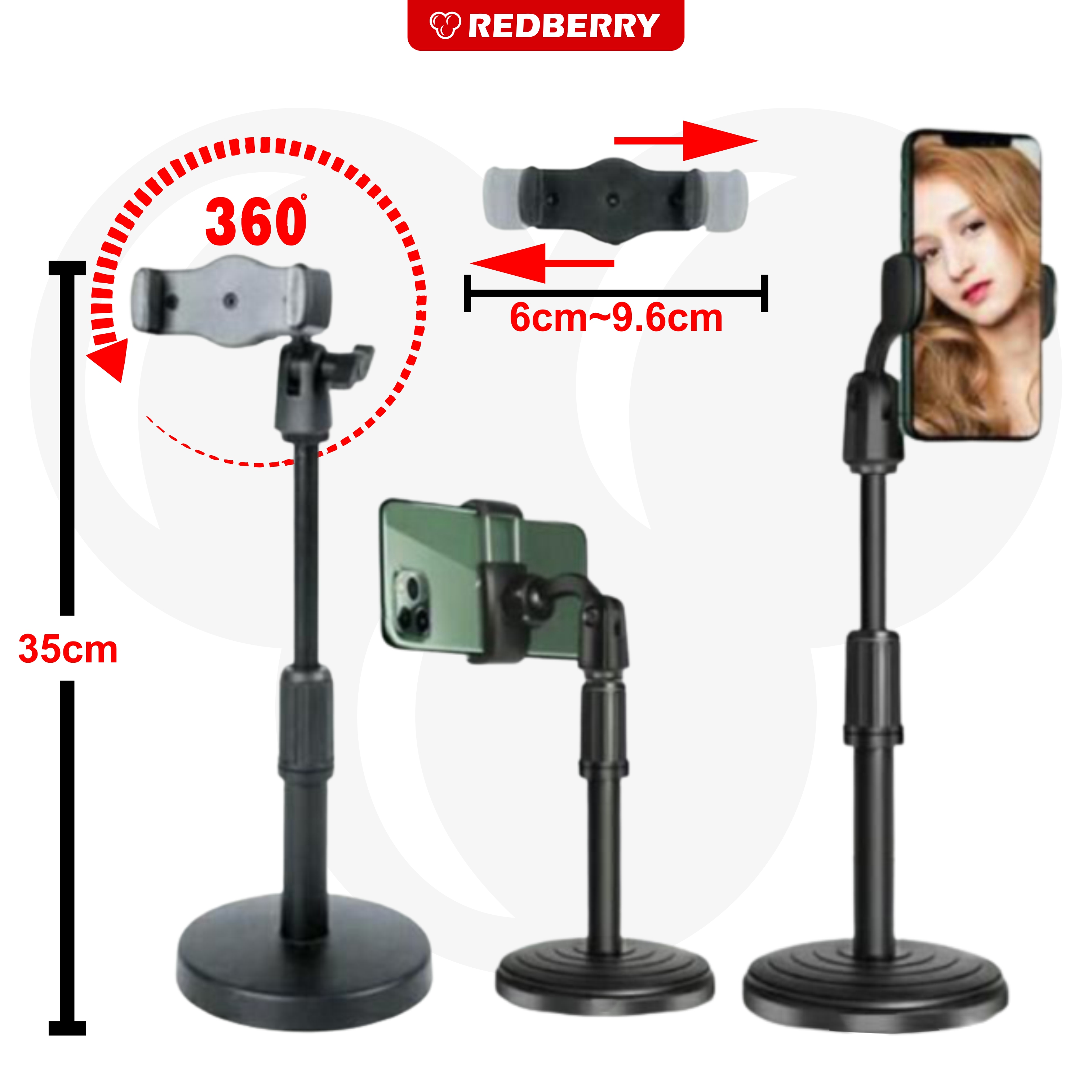 Stand Holder HD25 penyangga dudukan pegangan Universal HP holder meja ...