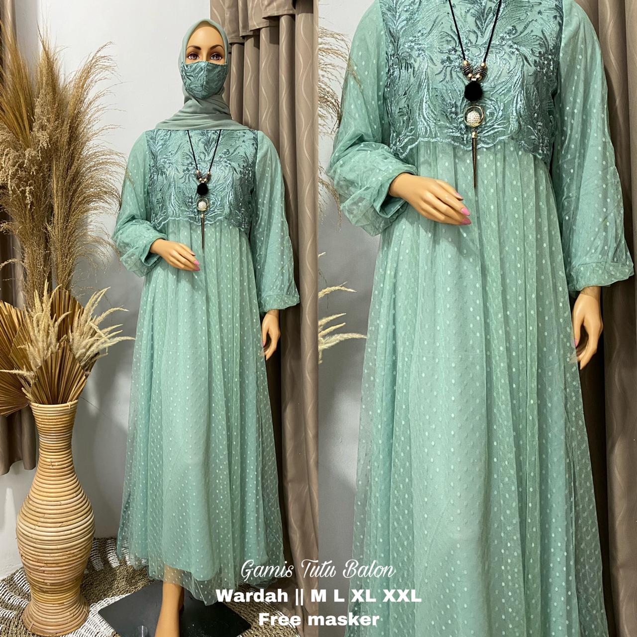 [NEW COLLECTION] KEBAYA GAMIS TUTU BALON// KEBAYA MODEL BARU// KEBAYA ...