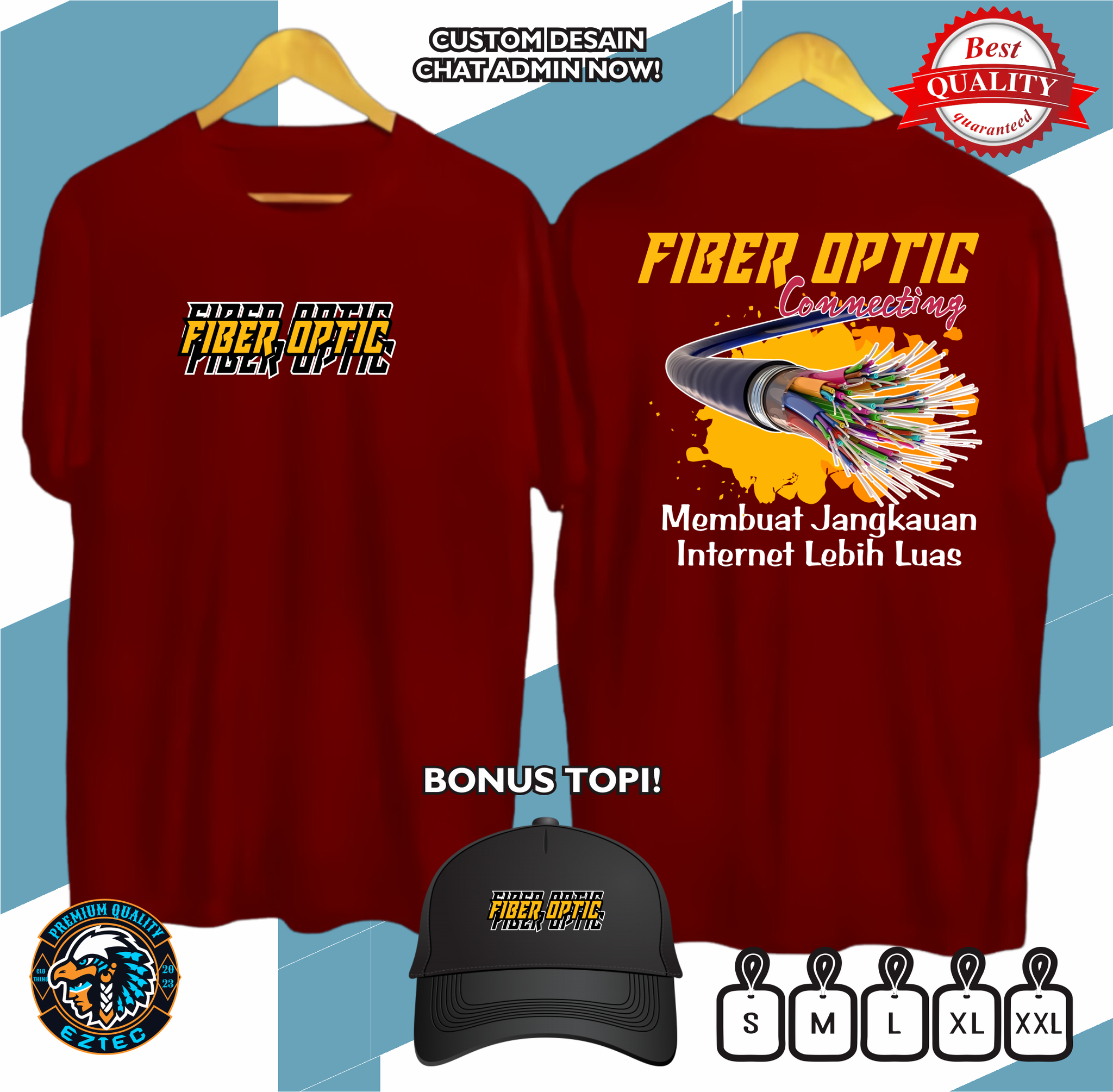 KAOS FIBER OPTIC CONNECTING MEMBUAT JANGKAUAN INTERNET LEBIH LUAS ...