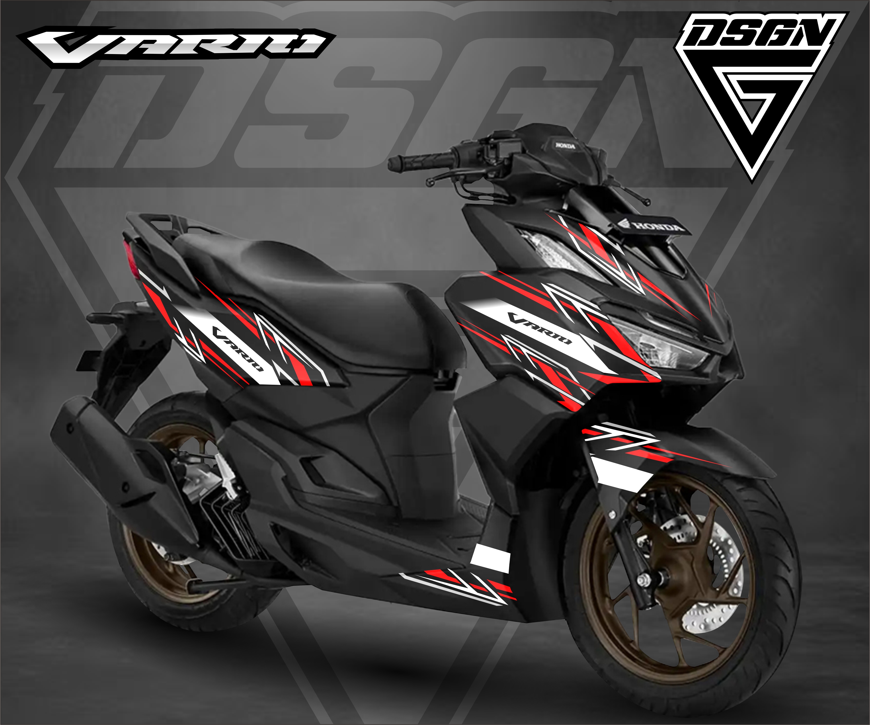 Decal Vario Sticker Honda Vario 160 Fullbody 2022 Dekal All New Vario ...