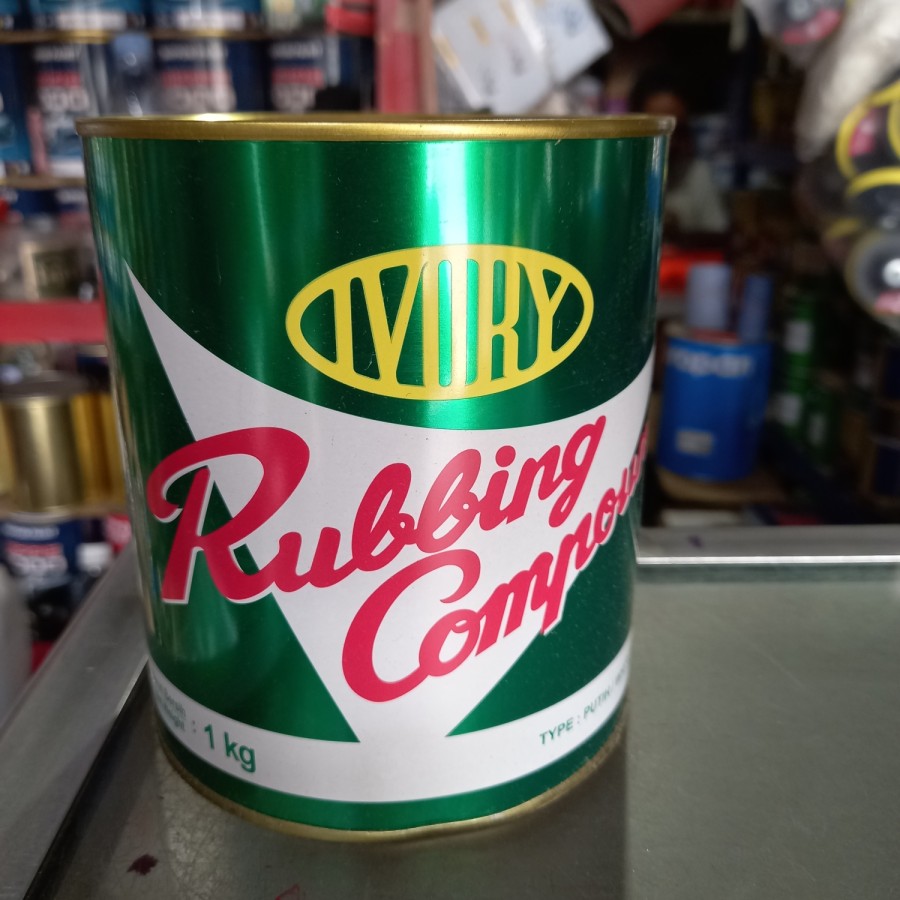 rubbing compound ivory putih 1kg | Lazada Indonesia