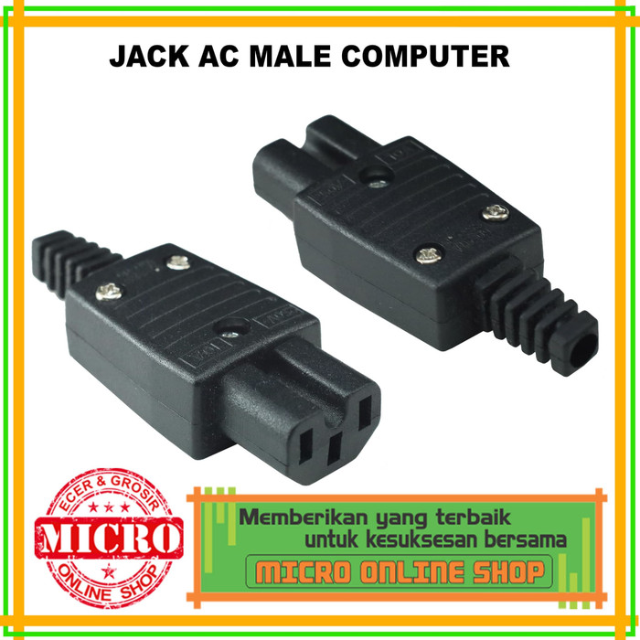 Jack AC Power Supply Computer / Colokan Komputer / Soket AC Komputer ...
