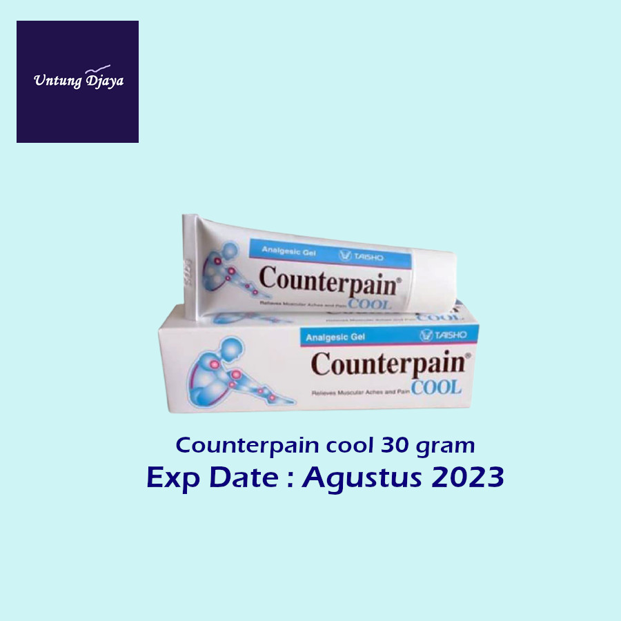 Counterpain Cool 30gr Taisho Analgesic Gel Counterpain Cool 30g Kecil ...