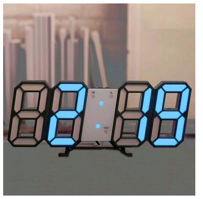 Jam LED Digital Jam Meja Dan Dinding (Wall Clock and table) | Lazada ...