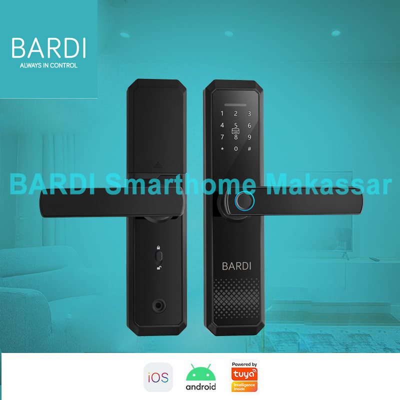 BARDI Smart Doorlock With Handle (Lite Version) Finger Print WiFi ...