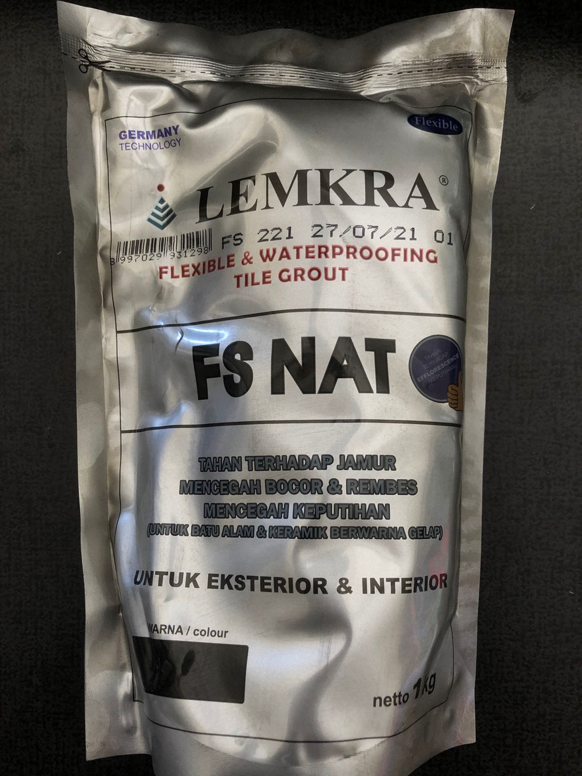 Lemkra FS Nat Pengisi Nat Keramik Untuk Exterior Dan Interior | Lazada Indonesia