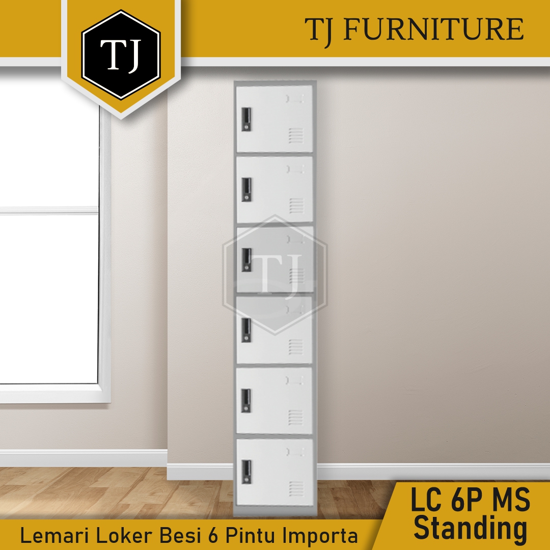 Importa Loker Besi / Lemari Arsip / Locker Kantor Besi 6 Pintu / Steel Cabinet LC 6P MS Standing ...