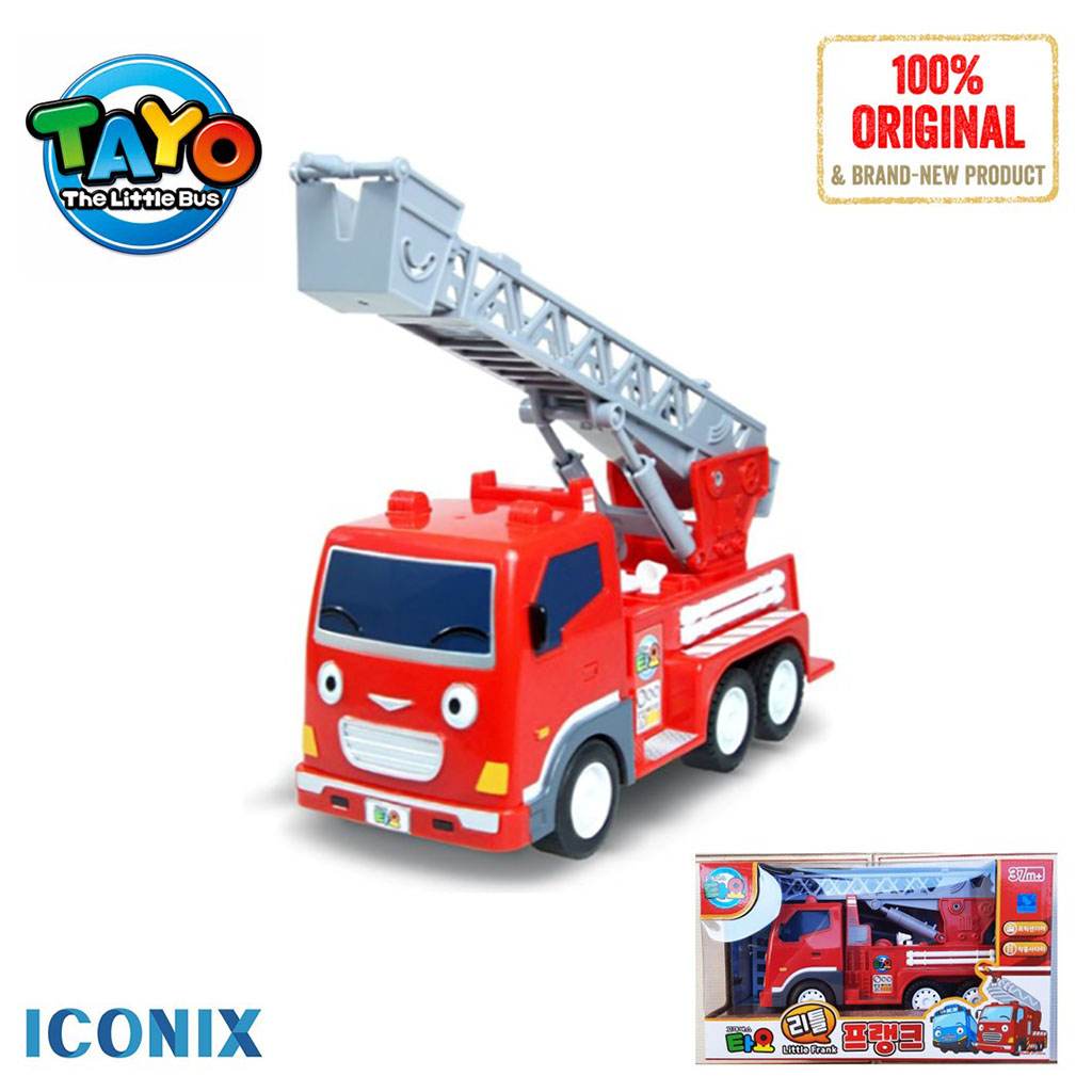 Iconix Tayo The Little Bus Little Frank Fire Engine Truck TYX220015 ...