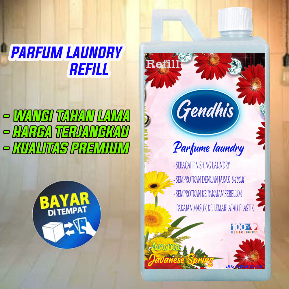 GENDHIS PEWANGI PAKAIAN LAUNDRY PARFUM LAUNDRY JAVANESE SPRING ISI 1 ...