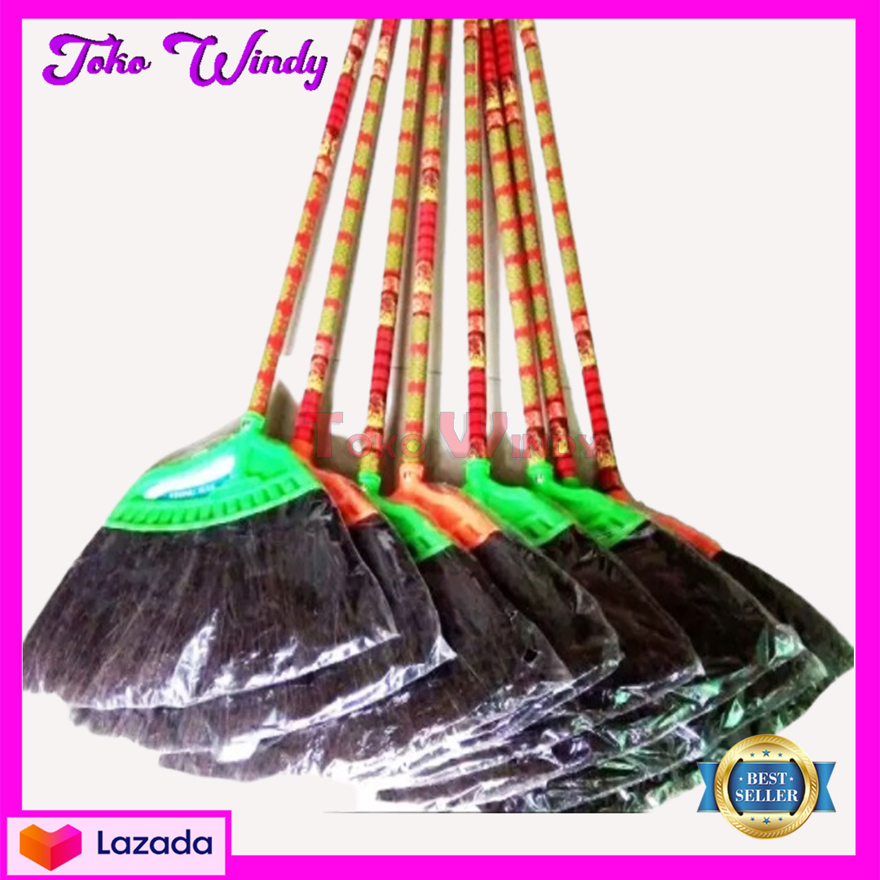 Sapu Ijuk Murah/Sapu Rajawali/Sapu Lantai BY TOKO WINDY | Lazada Indonesia