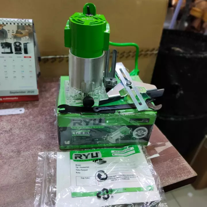 M.U 88 RYU Mesin Profil Kayu / Wood Trimmer Router RTR6-1 | Lazada ...