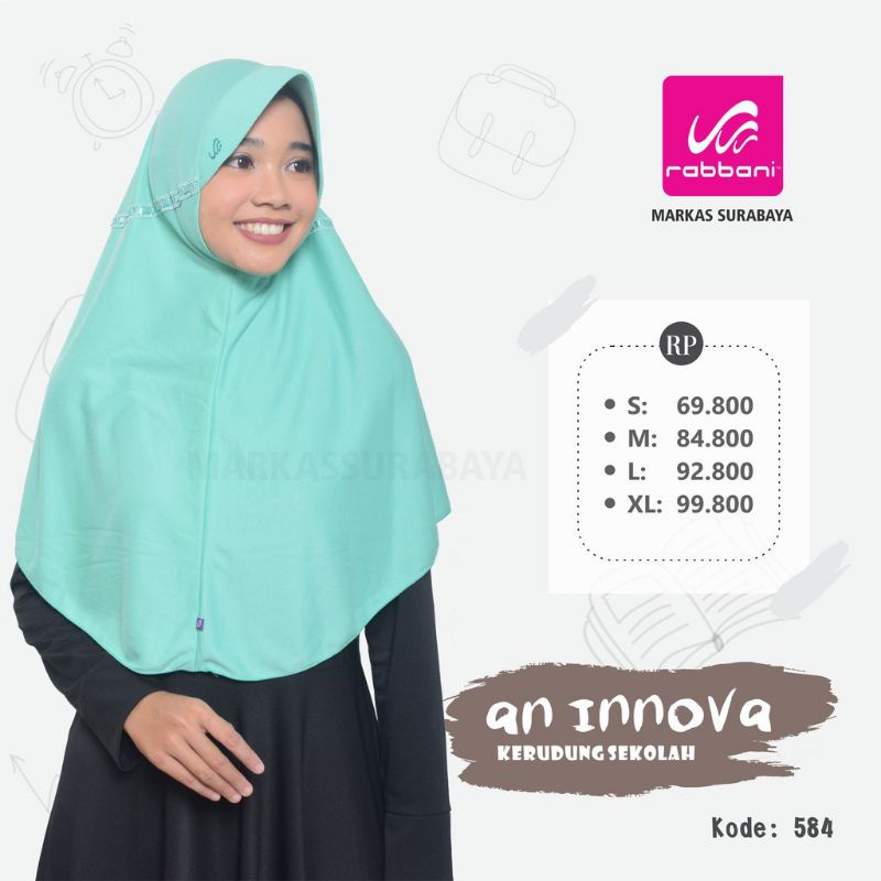 Rabbani Innova Hijab Instant Asli Warna Jilbab Rabani Ori [PART 2 ...