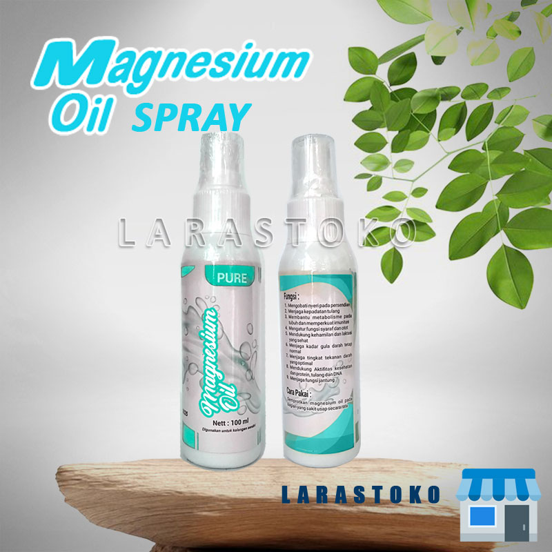 herbal murni magnesium oil essence spray essential plus original asli ...