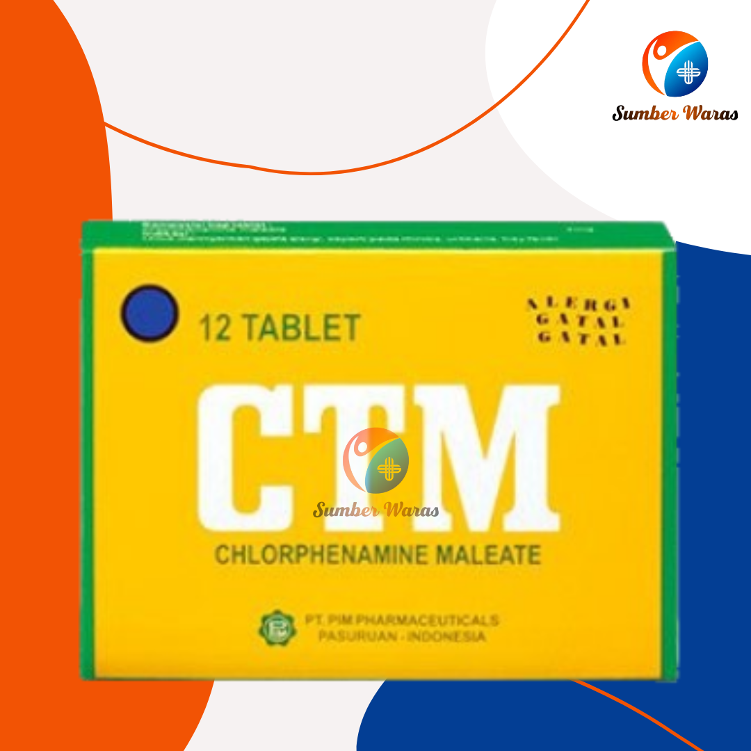 CTM PAK 12 TABLET | Lazada Indonesia