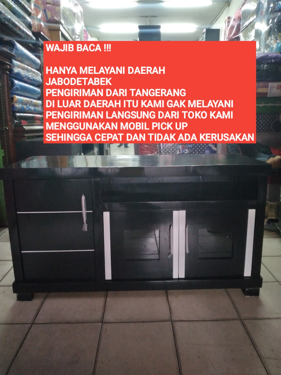 buvet bupet tv minimalis ukuran panjang 120 | Lazada Indonesia