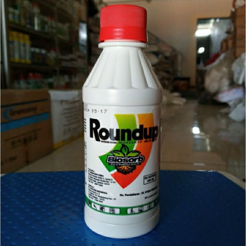 herbisida ROUNDUP 486sl 200ml obat pengendali rumput gulma | Lazada ...