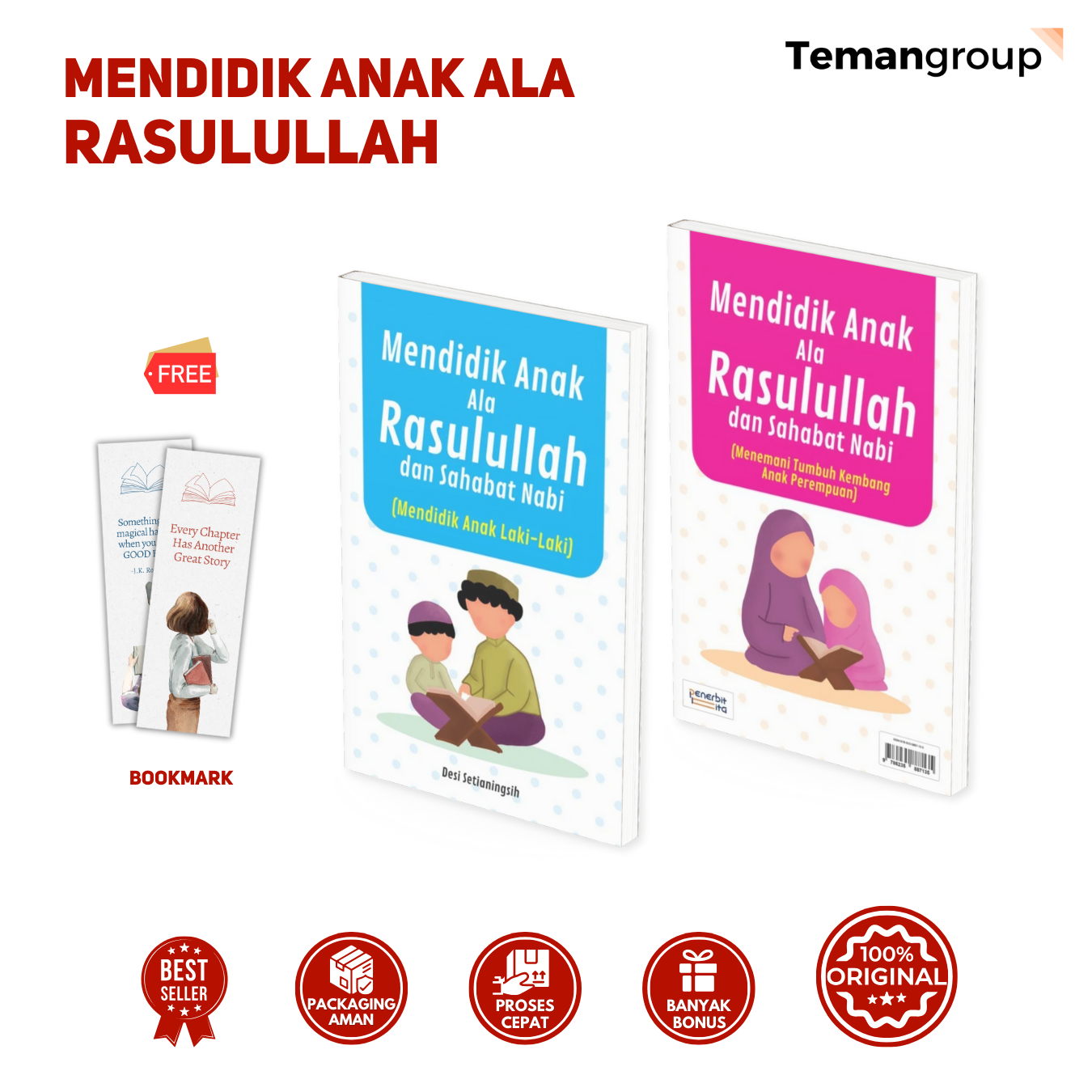 BUKU PARENTING ISLAMI - CARA MENDIDIK ANAK ALA RASULULLAH (2 IN 1) | Lazada Indonesia