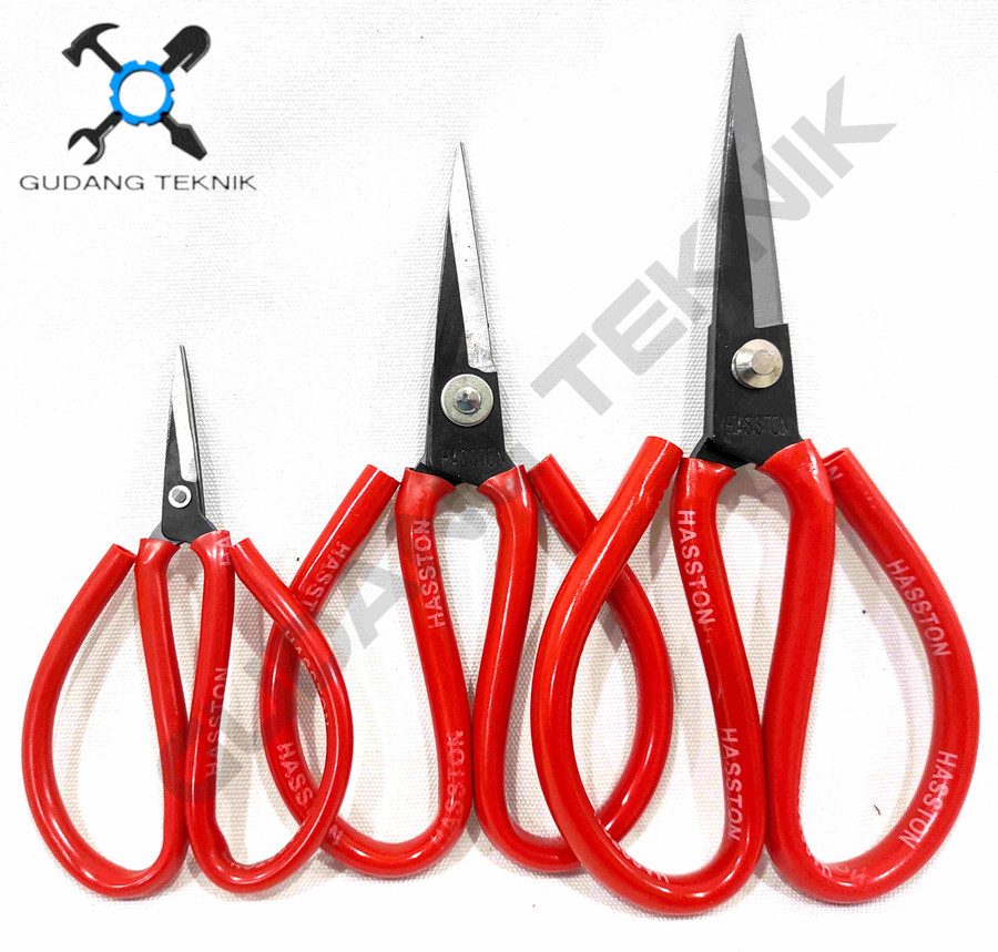Gunting Kodok 5" 7'' 8" Serbaguna HASSTON PROHEX / Gunting Potong Mini ...