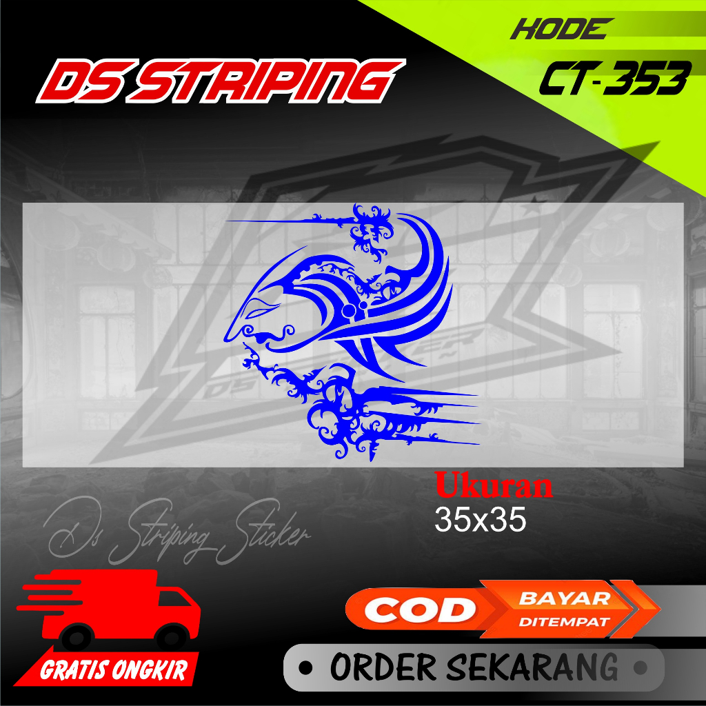 Ct-353 Cutting Stiker variasi Wayang Arjuna | Lazada Indonesia