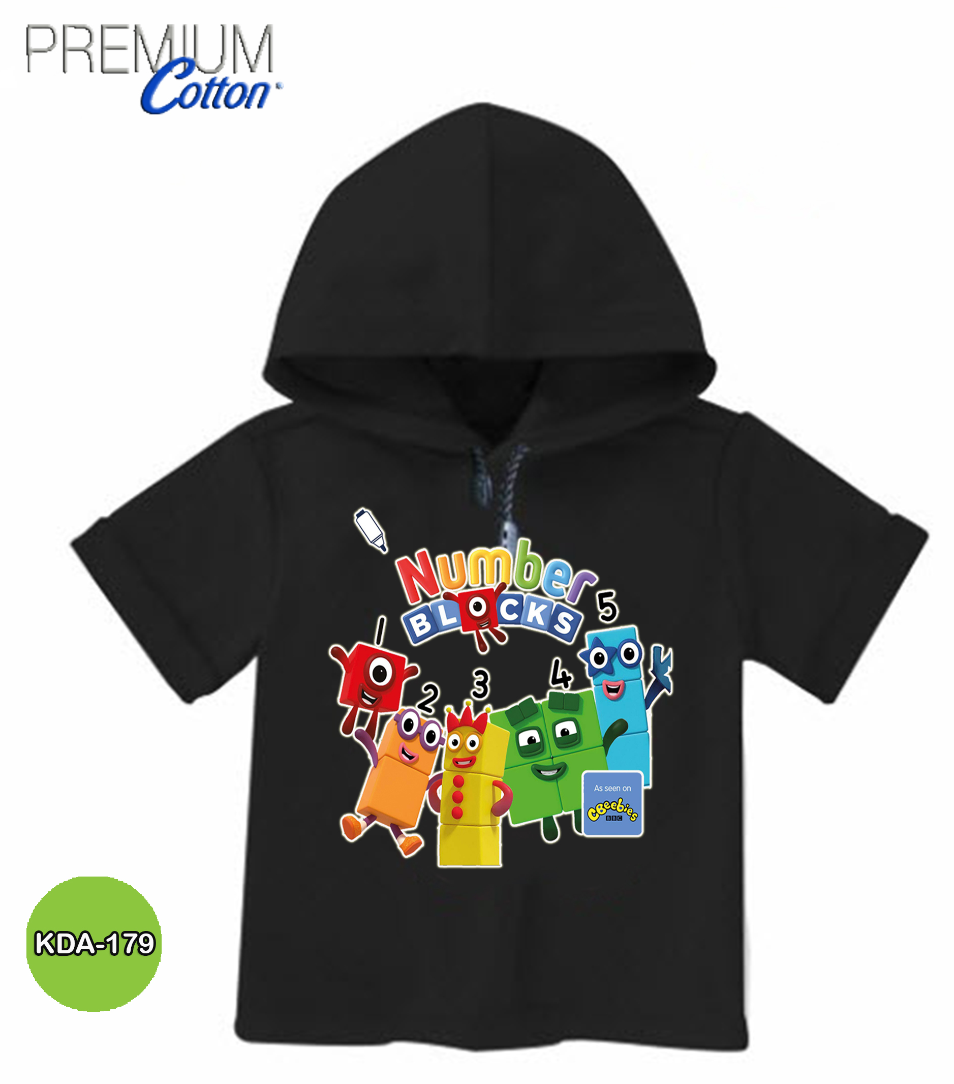Baju Numberblocks Baju Hoodie Anak Bahan Premium #KDA-179 | Lazada ...