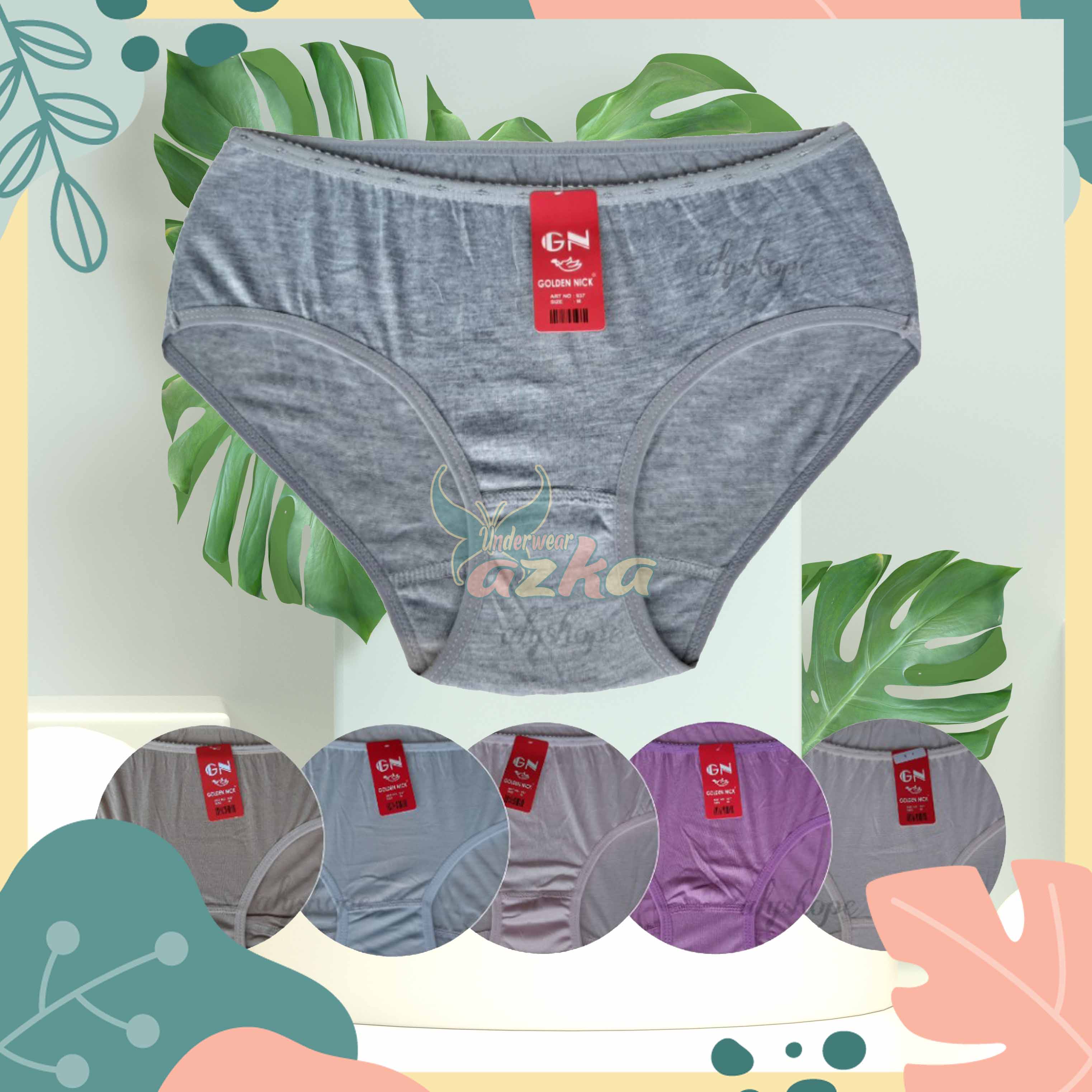 CD Merek Golden Nick 937|Warna Muda|Pakaian Dalam Wanita Dewasa|Celana ...