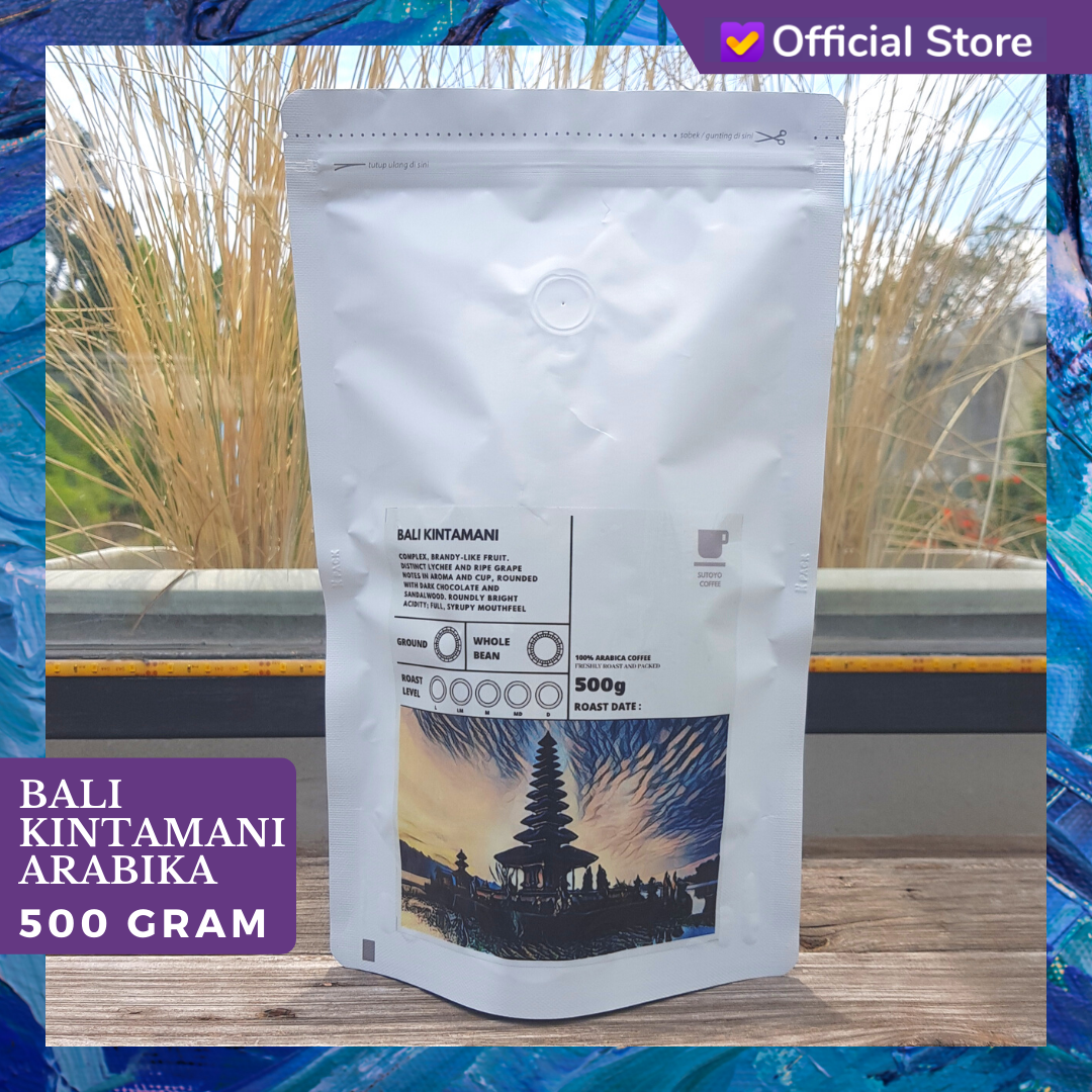 KOPI ARABIKA BALI KINTAMANI 500 GRAM BIJI DAN BUBUK BY SUTOYO COFFEE ...