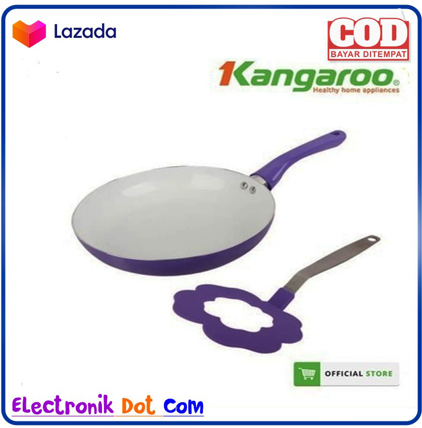 Kangaroo Frypan Keramik KG670 bagus dan murah | Lazada Indonesia