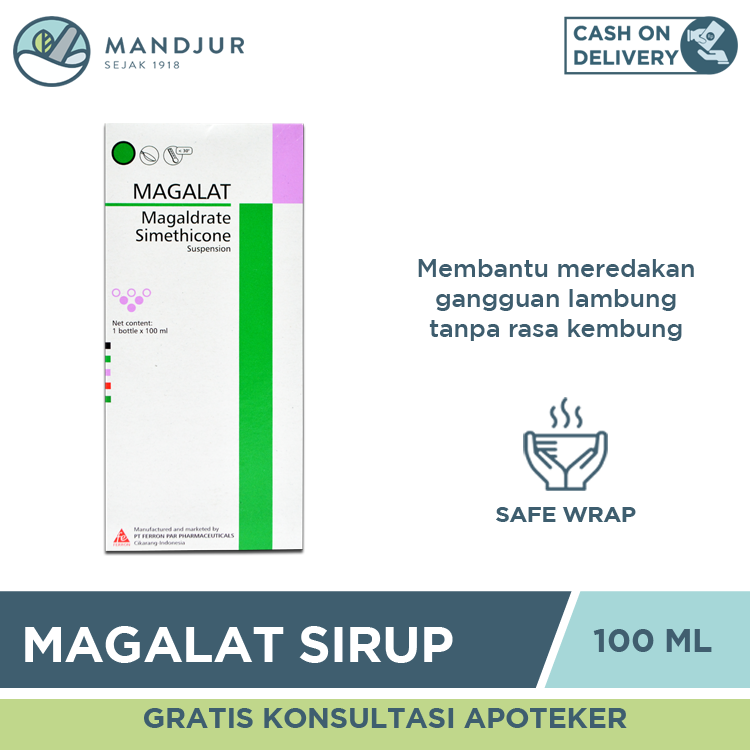 Magalat Sirup 100 ml - Sirup Obat Gangguan Maag dan Asam Lambung ...