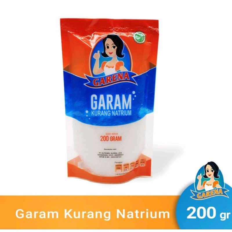 Garena Garam Rendah Natrium / Garam mpasi / garam anti hipertensi ...