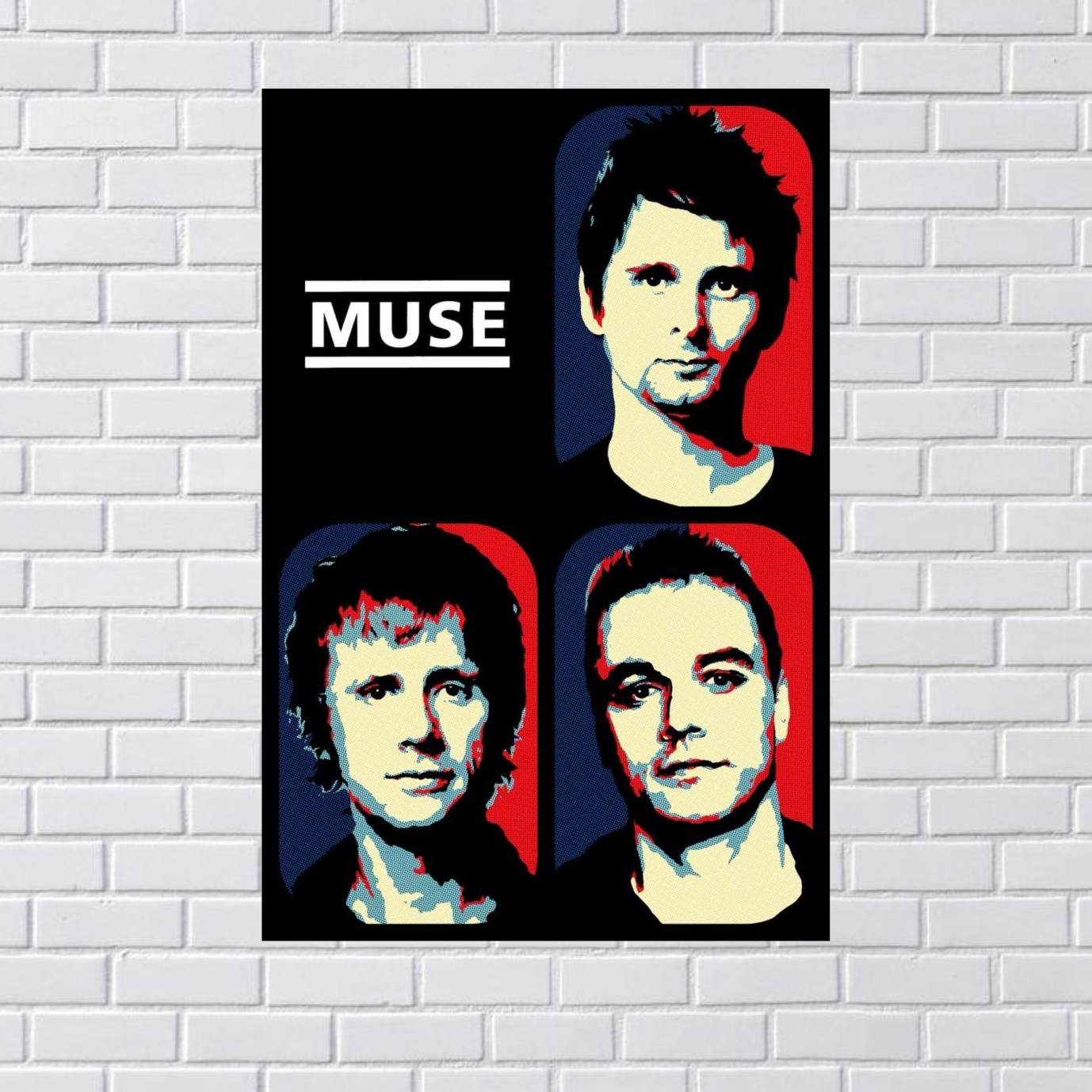 POSTER BAND MUSE/FOTO POSTER BAND MUSE/POSTER BAND ROCK/HIASAN DINDING ...