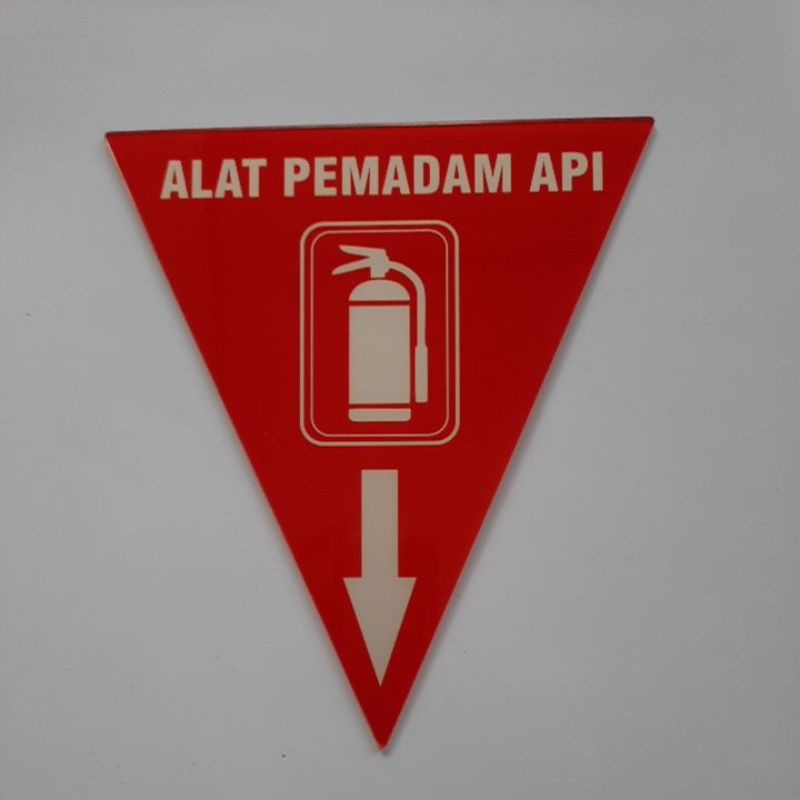 Akrilik Tanda Apar | Lazada Indonesia