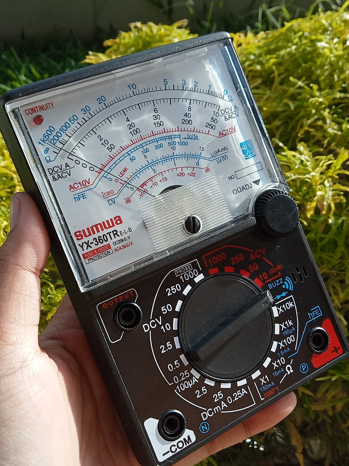 MULTITESTER SUMWA ANALOG 360 AVOMETER ALAT UKUR PERALATAN LISTRIK ...