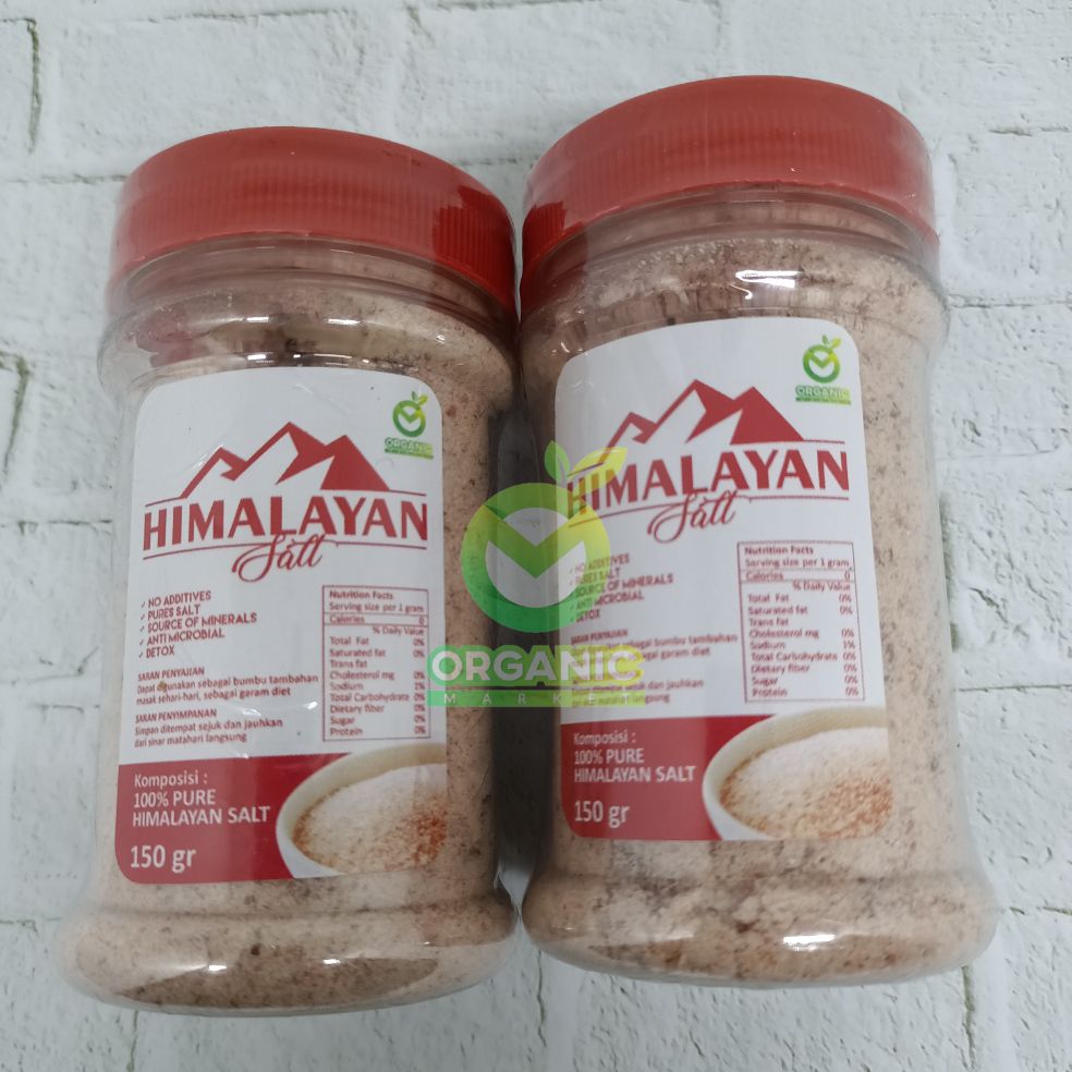 Garam Himalayan Himalayan Salt Penyedap Rasa Alami Kemasan Botol 150 ...