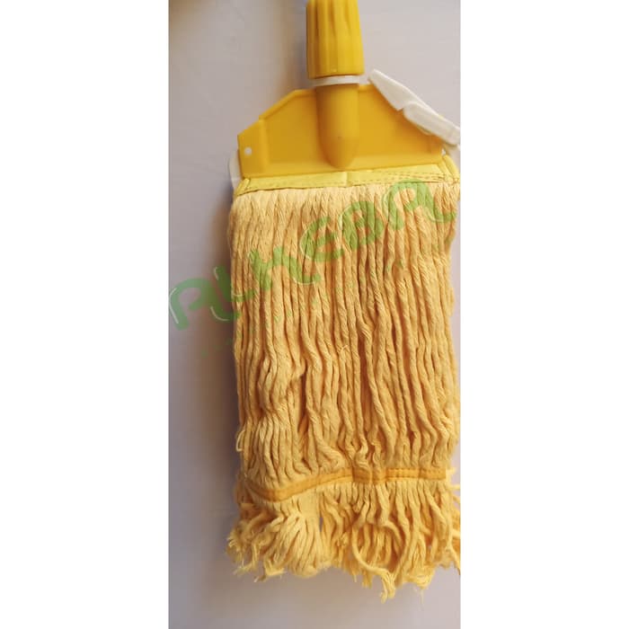 mop set complete komplit warna kuning / mop set pel kuning Lap Pel ...