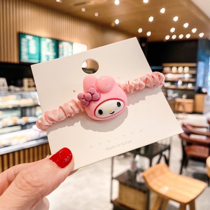 IKAT RAMBUT IKET ANAK HELLO KITTY MELODY PRINCESS JEPIT SCRUNCHIE LUCU ...