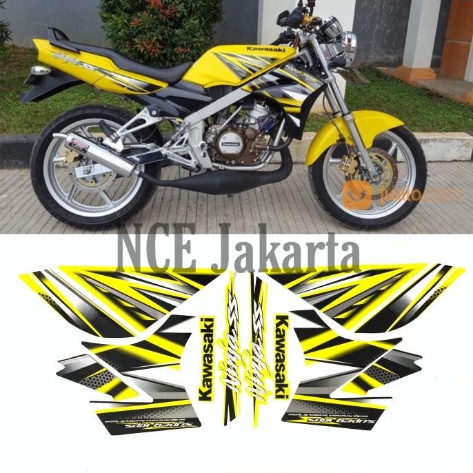stiker striping ninja ss kuning striping sticker ninja ss kuning ...