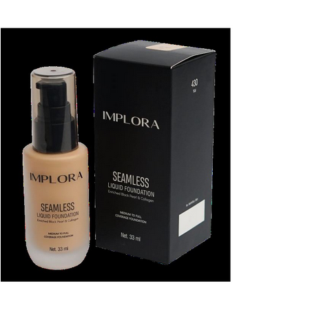 IMPLORA Seamless Liquid Foundation - 33ml | Lazada Indonesia