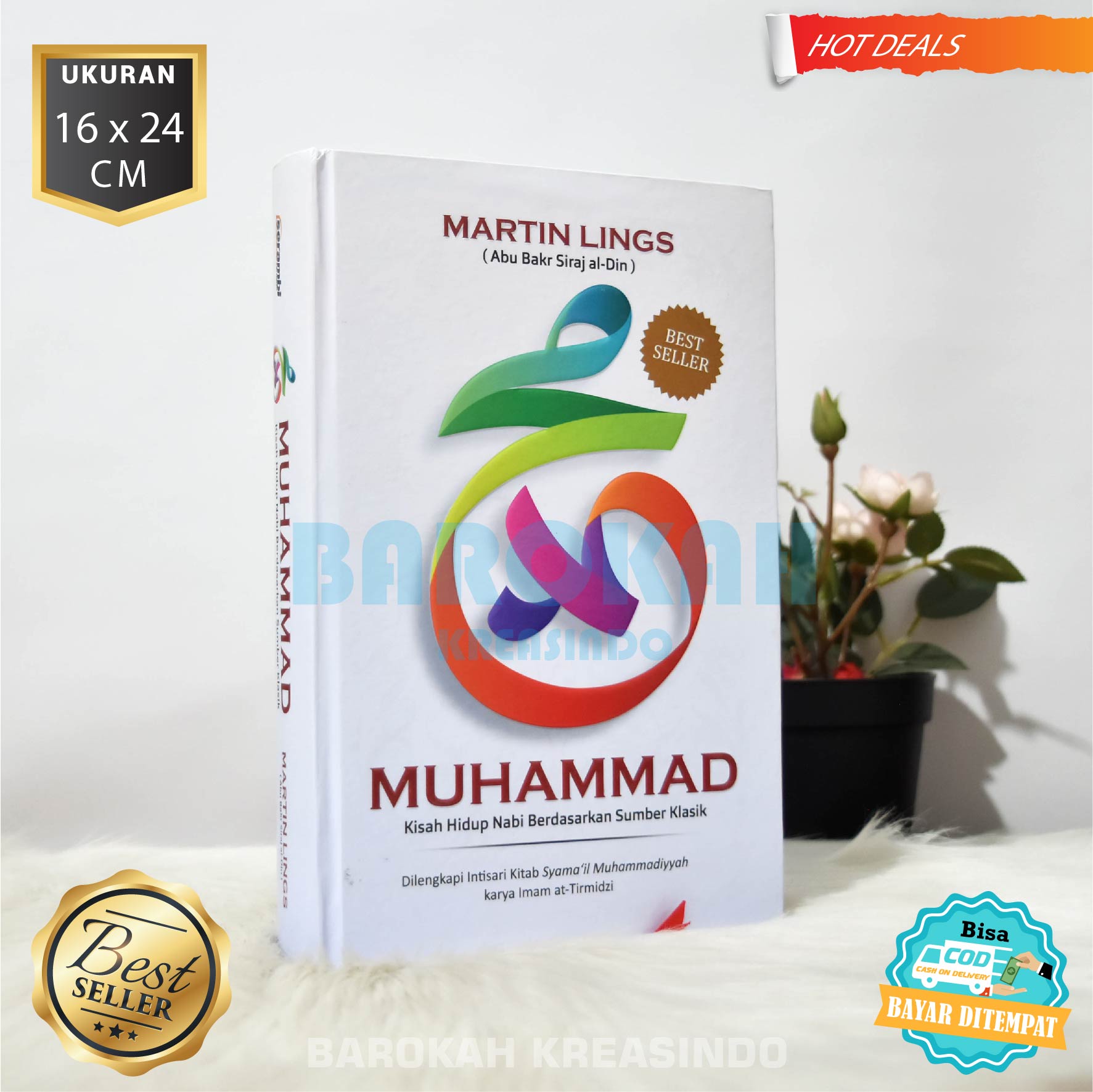 COD - Buku Islami Best Seller - Muhammad Edisi Baru HC - Serambi ...