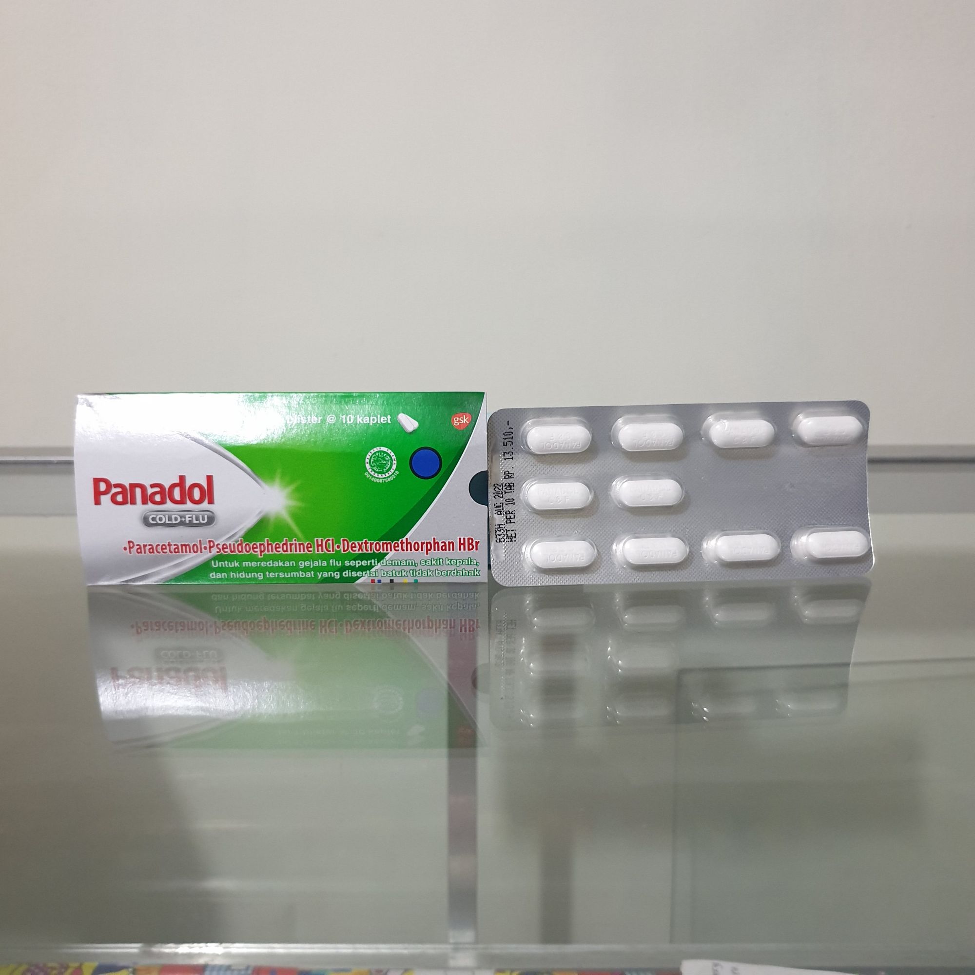 Panadol Hijau Cold & Flu strip | Lazada Indonesia