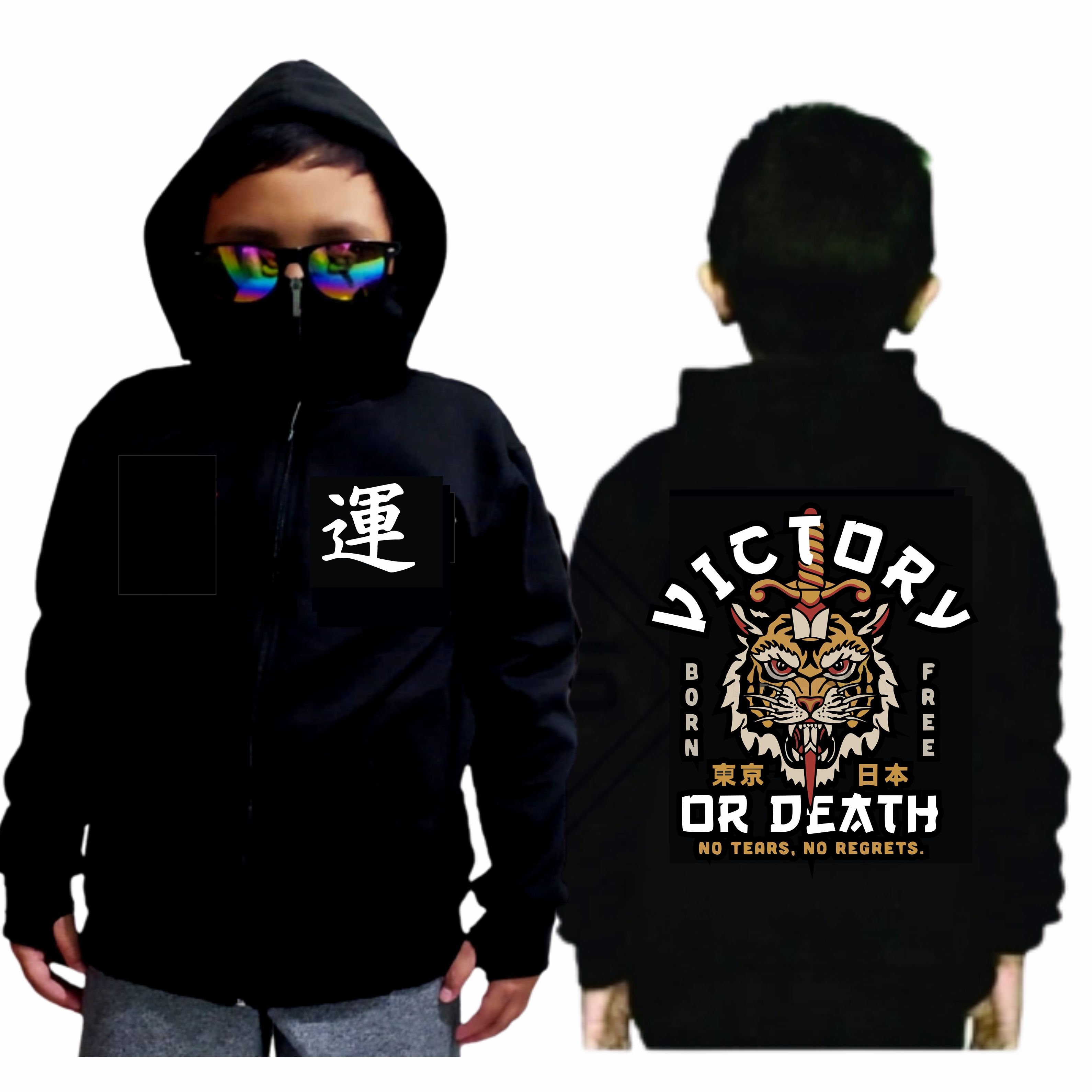 Jaket ninja anak tanggung motif jepang japan style usia 4 - 15 tahun ...