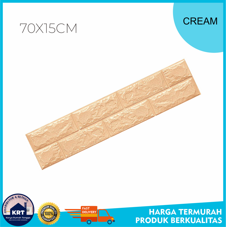 BORDER LIST WALLPAPER DINDING Model Bata 70x15cm Wallpaper 3D Foam ...