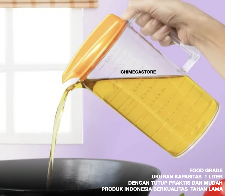 Pitcher Plastik Bening Tebal Berkualitas Teko Tempat Minyak Goreng BPA ...