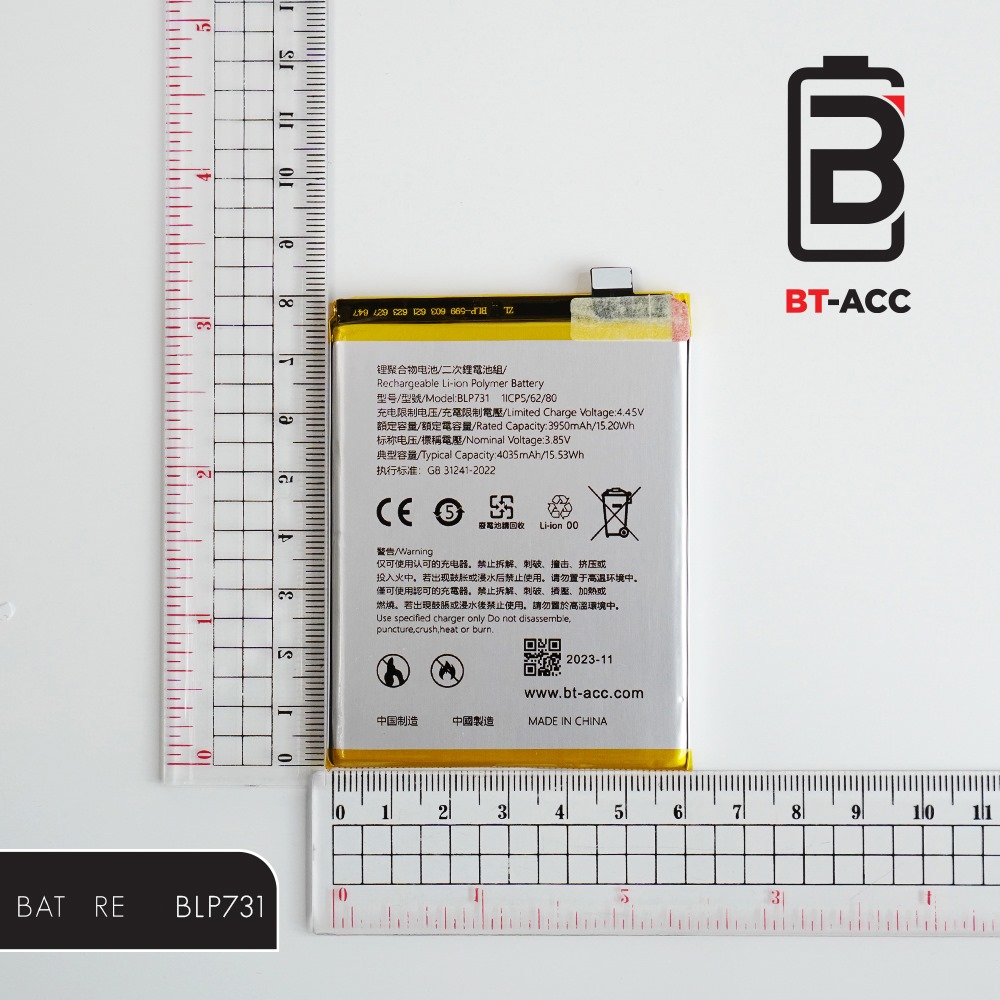 BT ACC Battery Baterai Batre Realme 5 Pro/Q BLP731 Original | Lazada ...