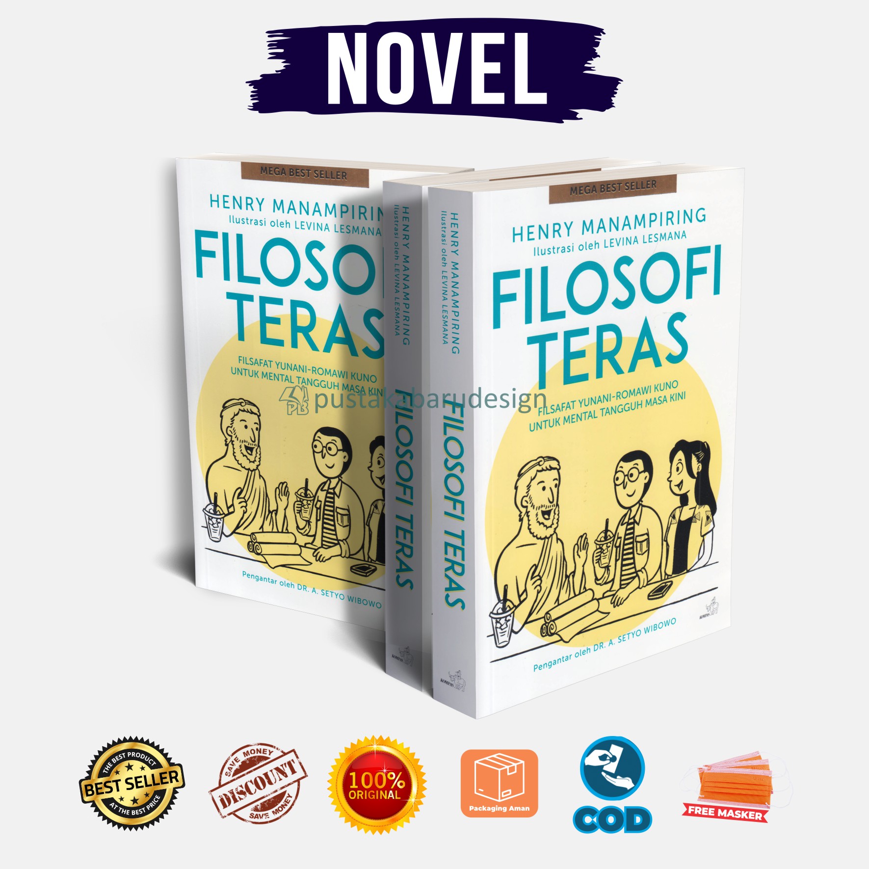 Buku Novel Filosofi Teras - Nasional Novel Bestseller | Lazada Indonesia
