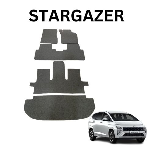 Karpet mie coil mat hyundai stargazer full sampai bagasi satu warna ...